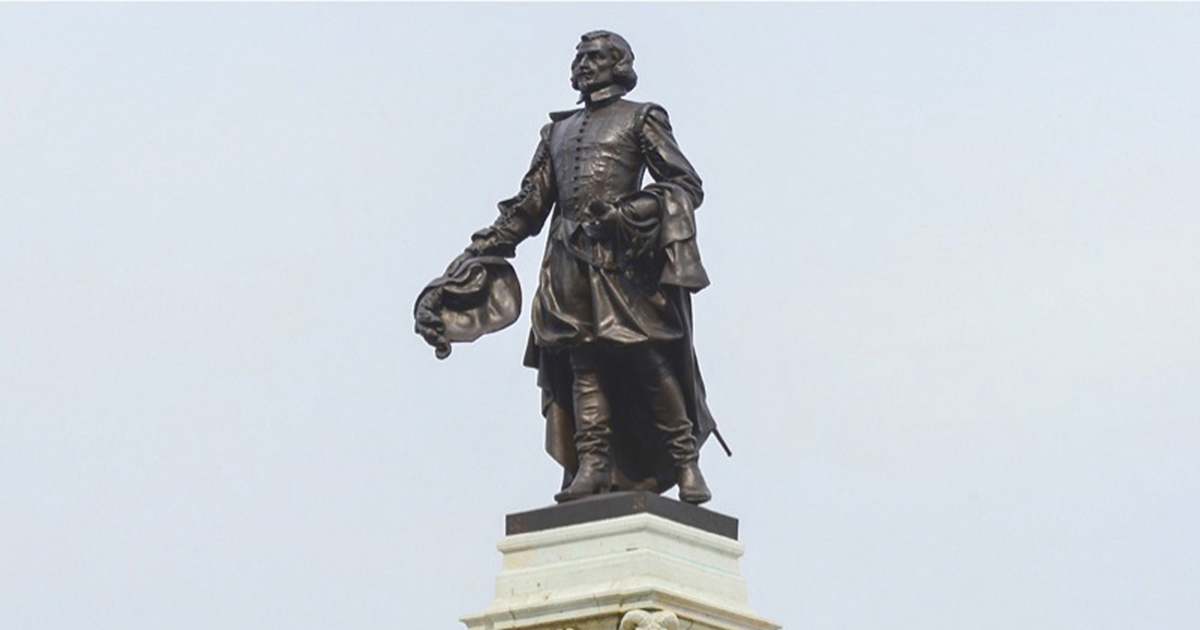 Monument Samuel-De Champlain - Art public de la Ville de Québec