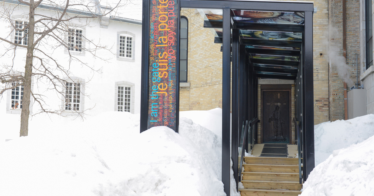 Porte Sainte - Art public de la Ville de Québec