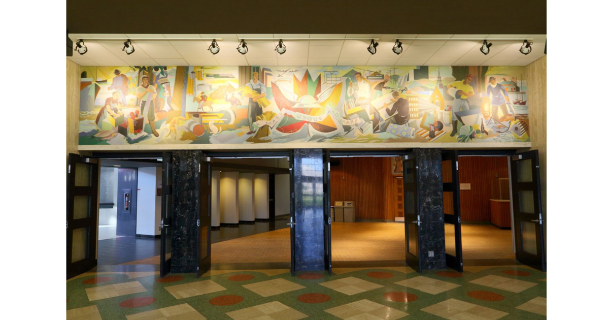 A mari usque ad mare - Art public de la Ville de Québec