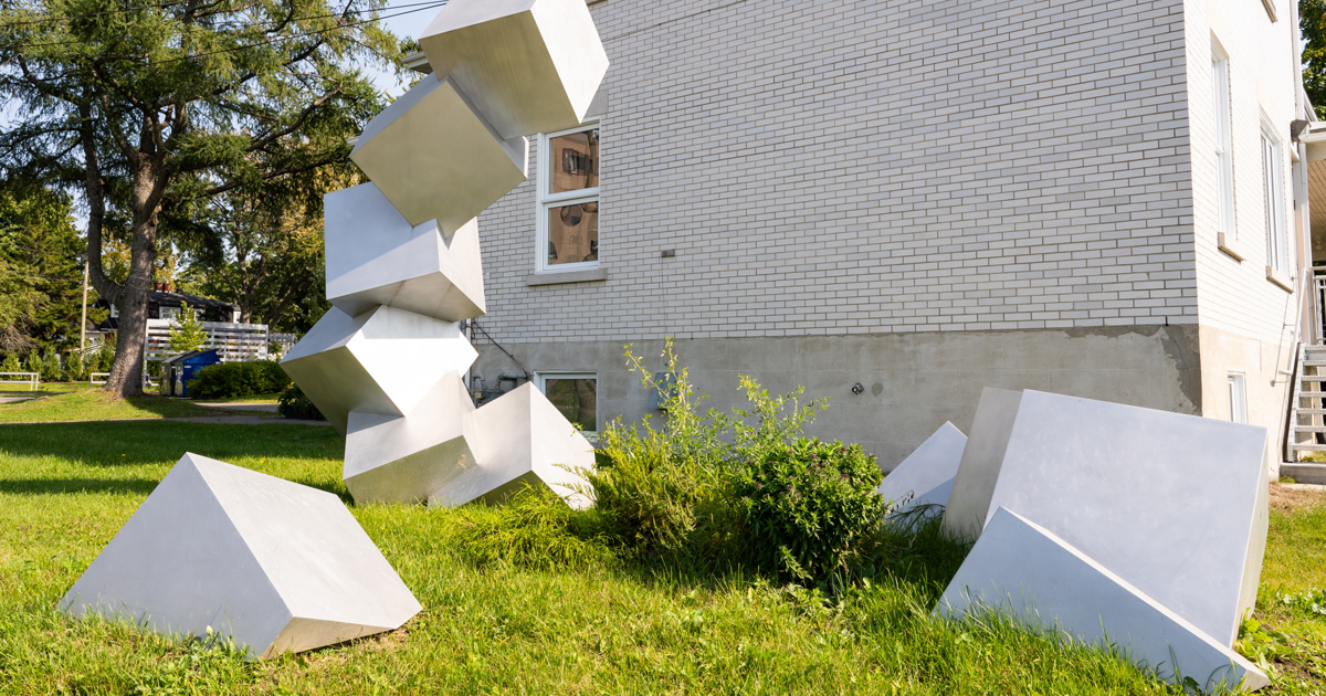 Les trois sœurs - Art public de la Ville de Québec
