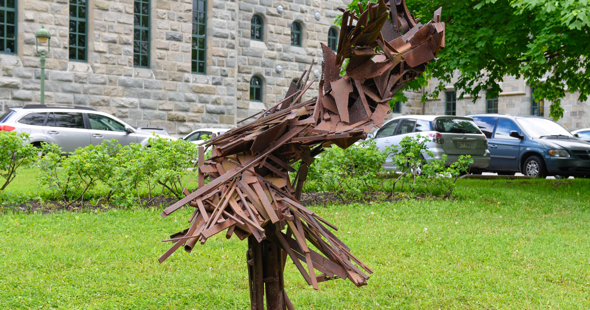 Abstraction Z - Art public de la Ville de Québec