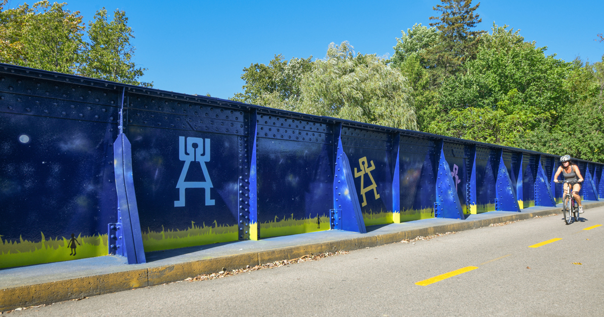 Légendes des Pléiades - Art public de la Ville de Québec