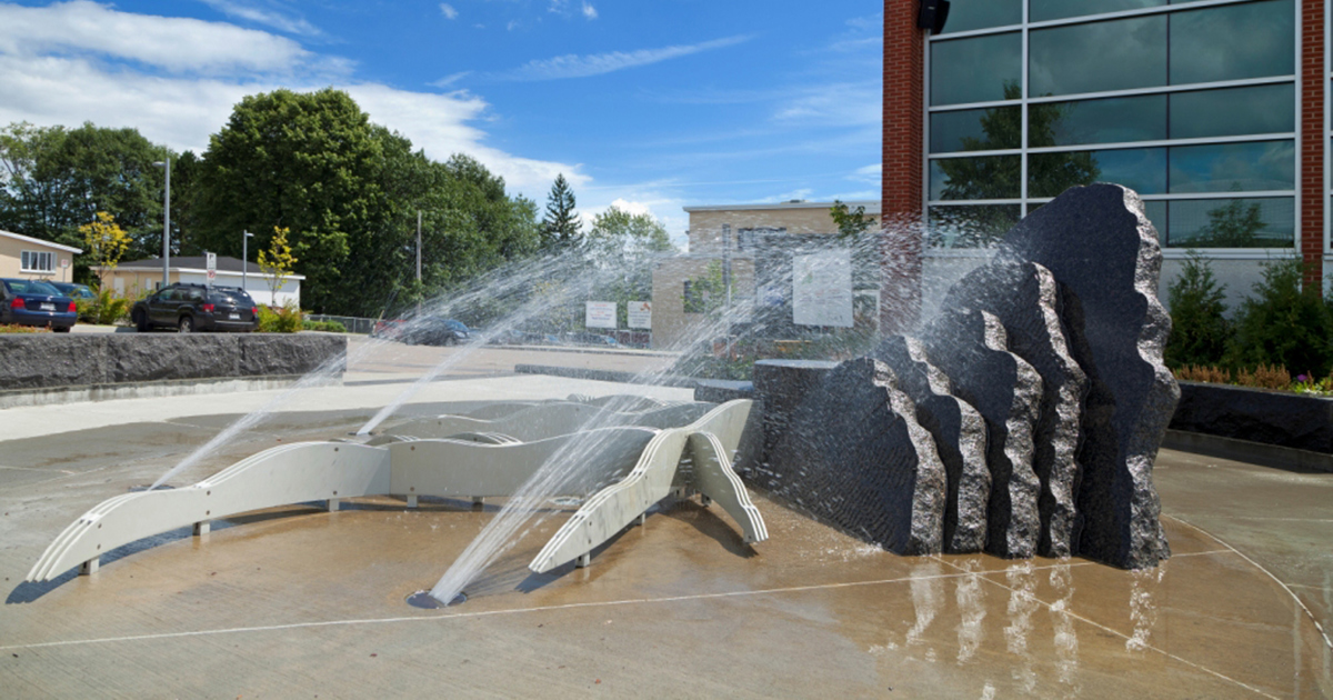 Je vous entends rêver douce comme une rivière - Art public de la Ville ...