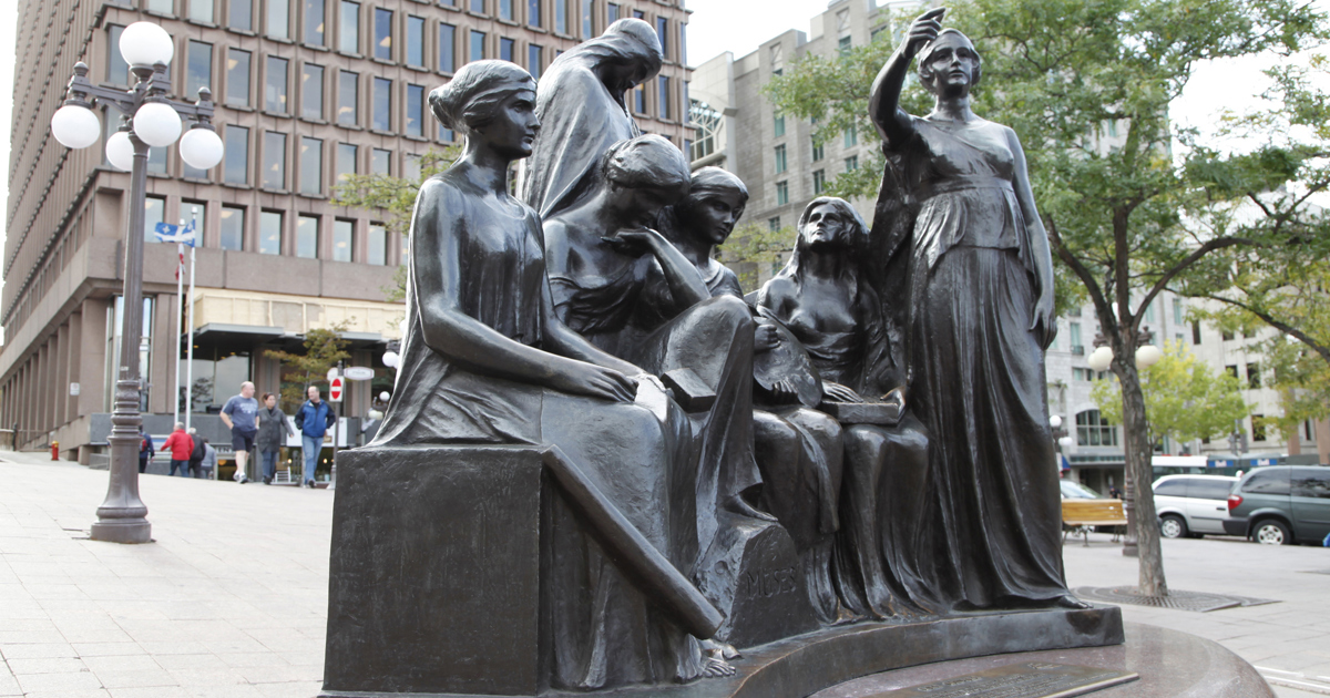 Les Muses - Art public de la Ville de Québec