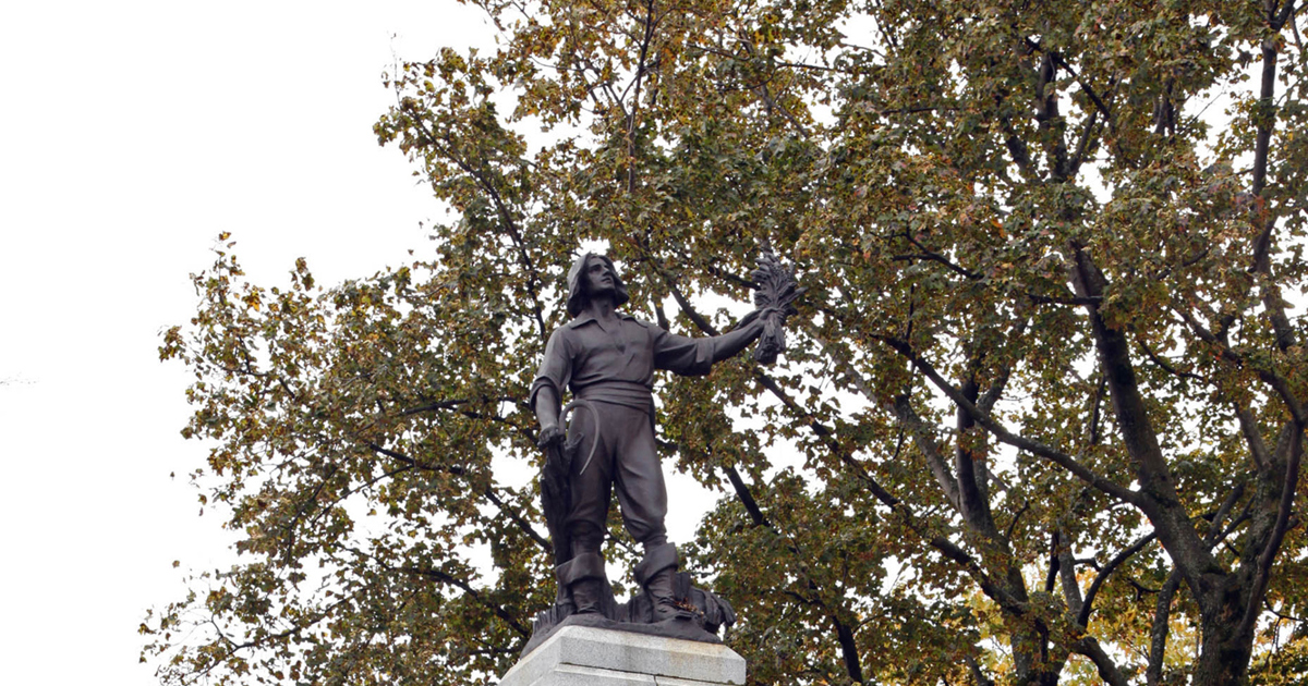Monument Louis-Hébert - Art public de la Ville de Québec
